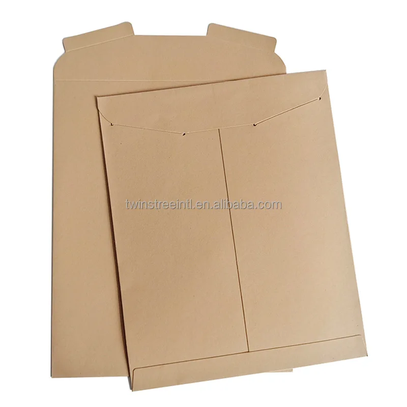 Custom A4 Size Envelope Bags - Stay Flat & Dual Insert Tab