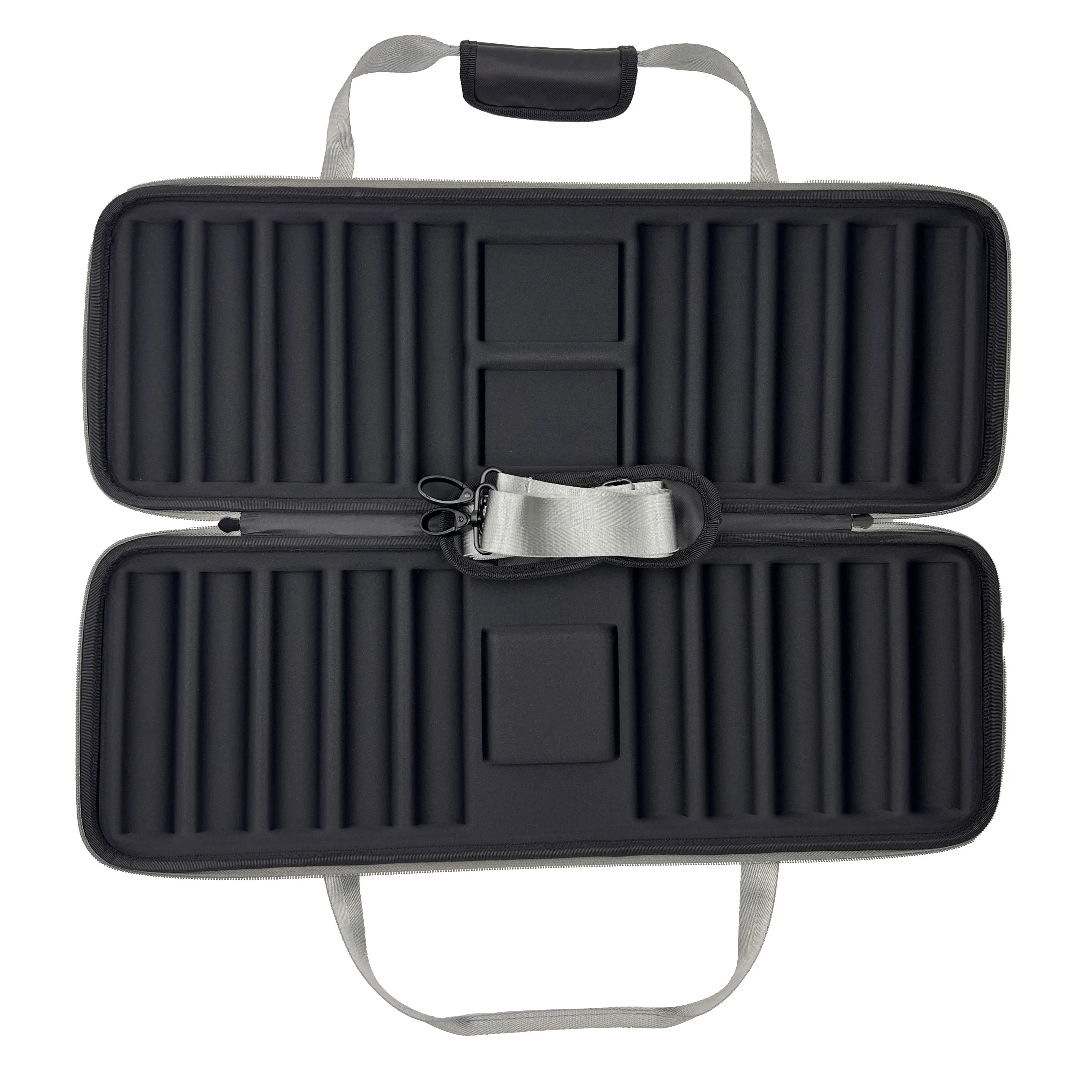 Custom Poker Chip Bag Hard case Portable Tote EVA Chip Poker Bag ...