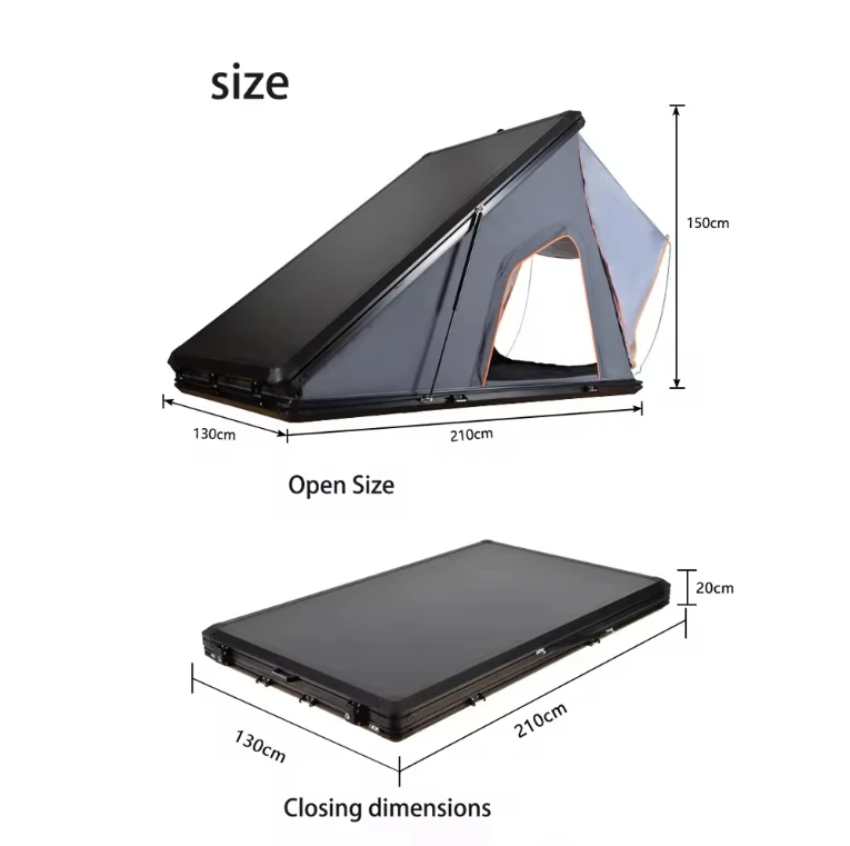 Aluminum Rooftop Tent - Durable, Waterproof & Quick Setup