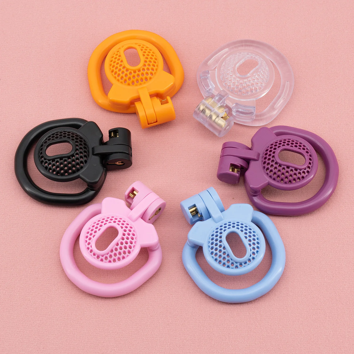 Honeycomb Style Positive And Negative Sissy Male Chastity Locks Device ...