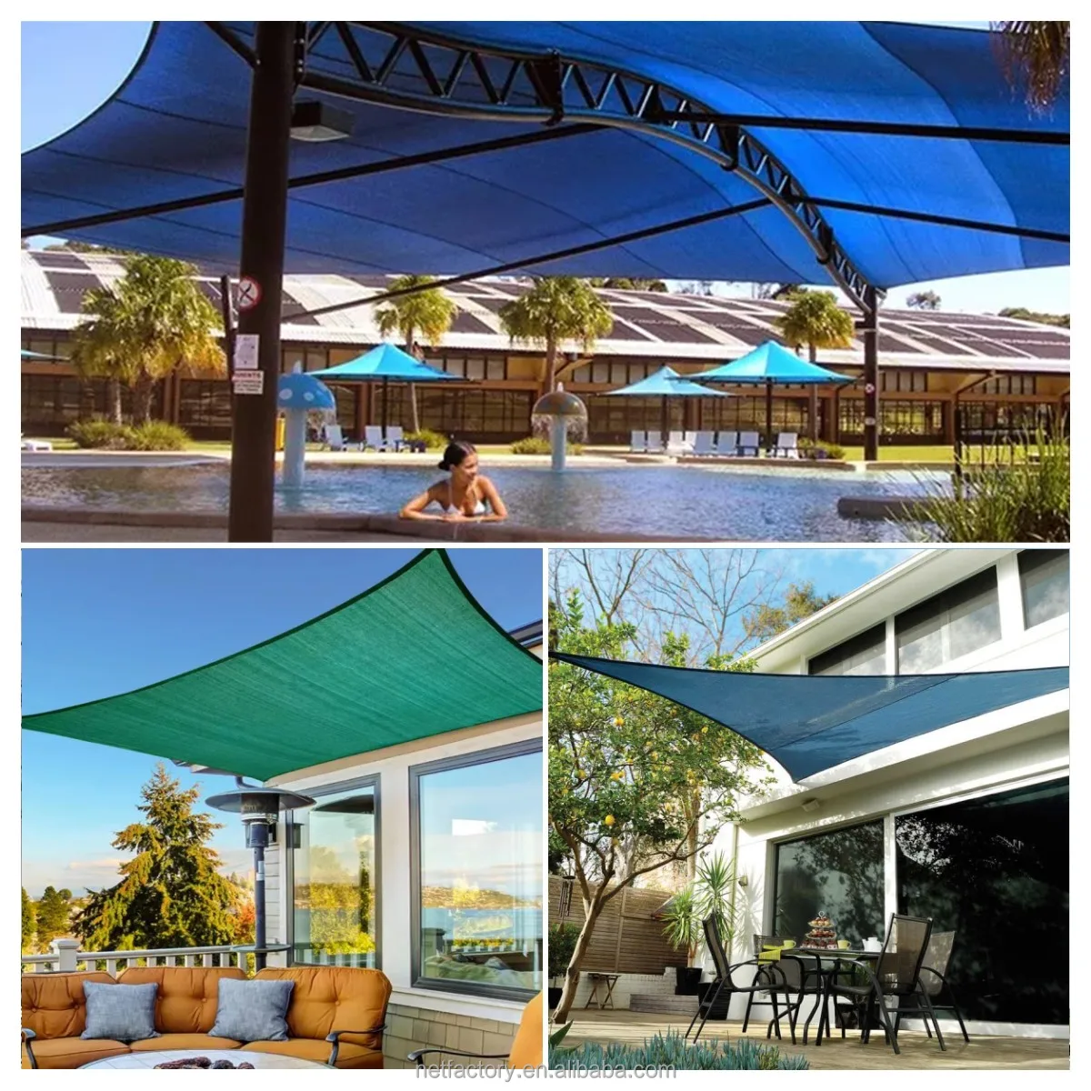 Hdpe+ Uv Outdoor Shade Fabric/mono Tape Sun Shade Net/saudi Arabian Sun ...