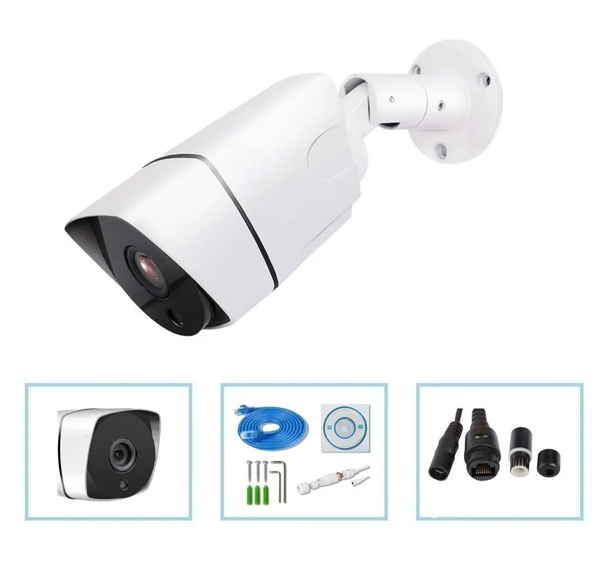 Outdoor Weatherproof Dual Light 3MP CCTV IP Bullet Camera
