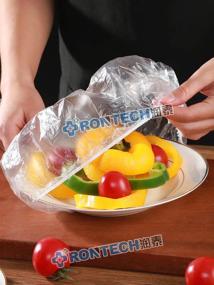 Elastic Plastic Covers Disposal Food Cover Disposable Food Cover ...