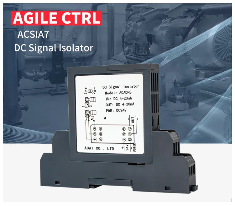 0-10v galvanic signal isolator plc industry multifunctional 4-20ma ...