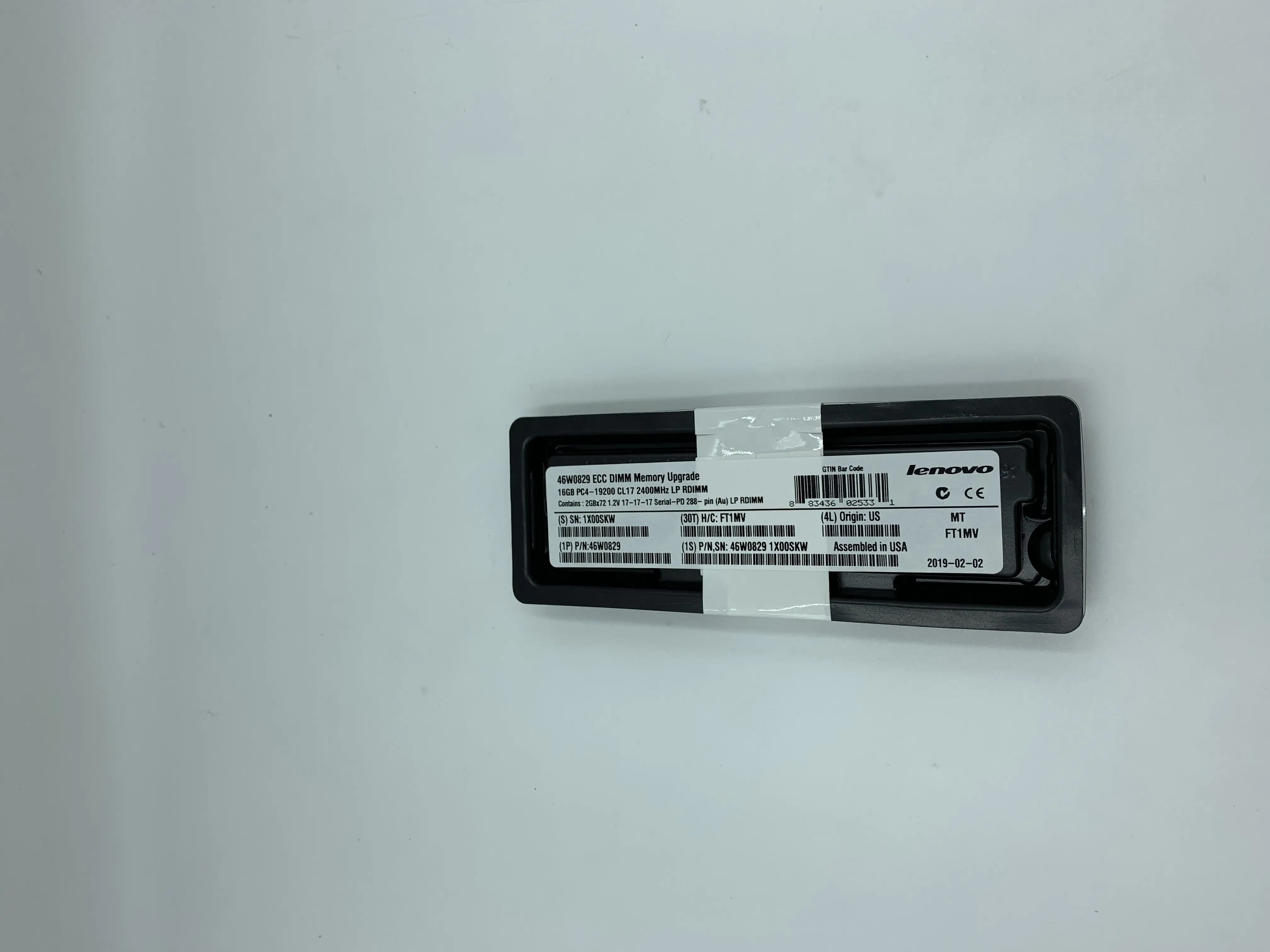 16gb (1x16gb) Pc4-19200 Cl 17 Ecc Dimm Server Memory 46w0831 46w0829 ...