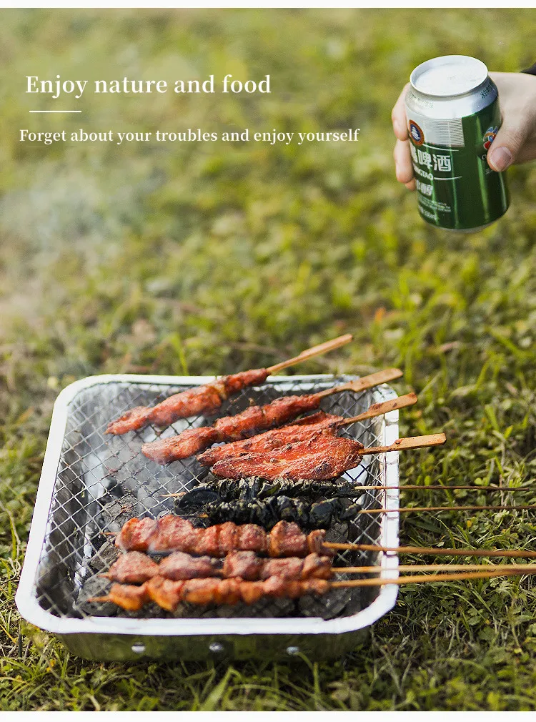 Hot Selling Outdoor Portable Instant BBQ Grill - Charcoal