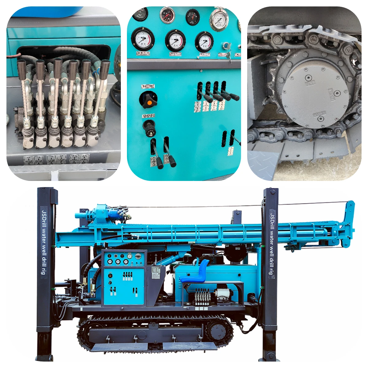 Diesel Water Well Drilling Rig 30m 50m 100m 150m 200m Mining Drilling ...