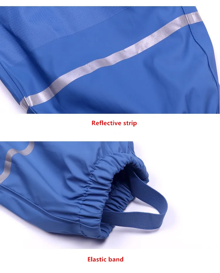 Waterproof Water Proof Soft Shell Puddle Rain Suit Suspender Rainsuit ...