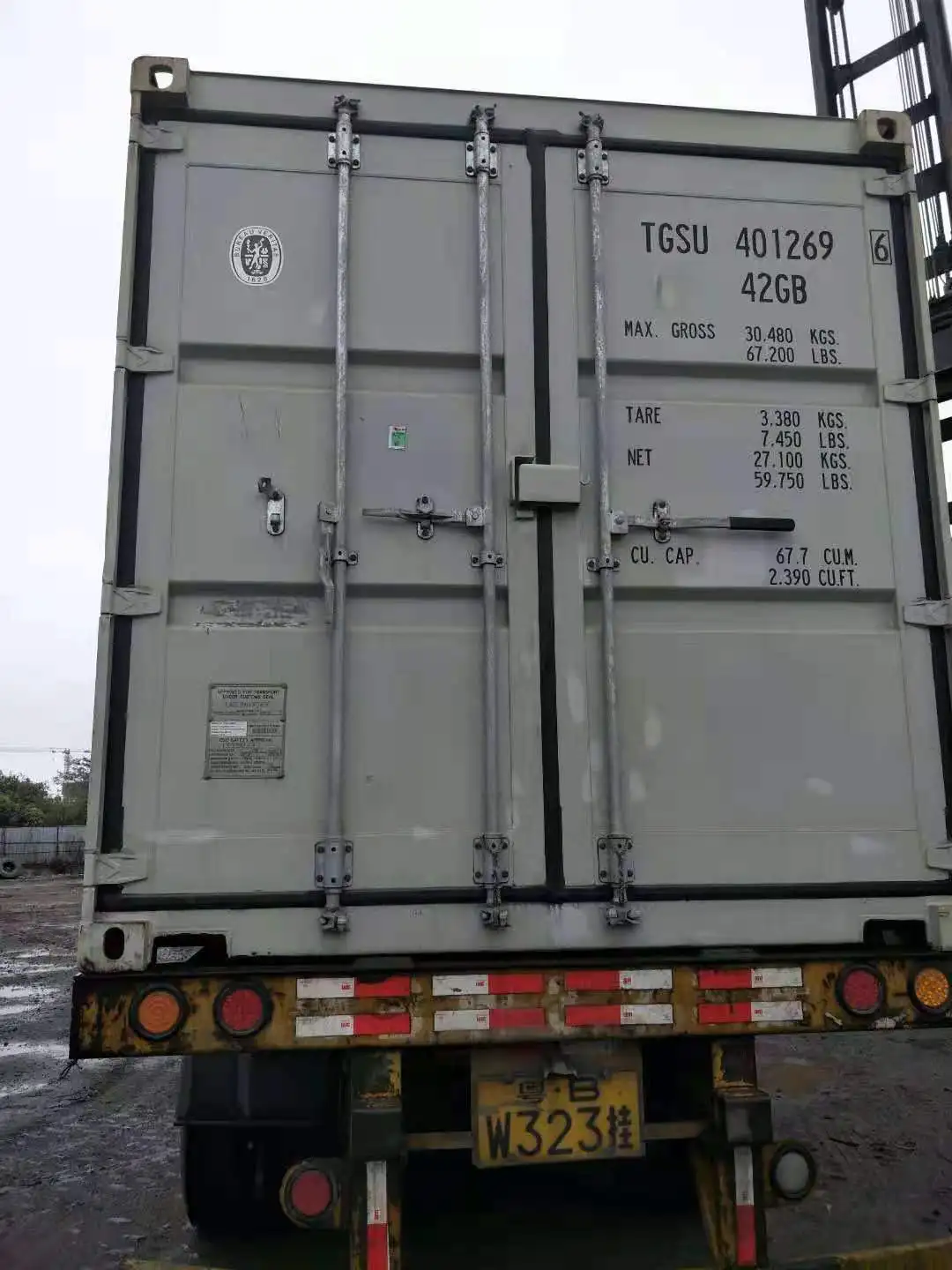 20ft 40ft 40hc Shipping Container Used Cheap Price In Shanghai Dalian ...