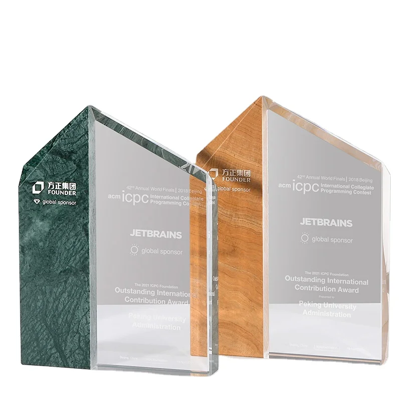 Wholesale New Design Optical K9 Blank Crystal Glass Trophy 2022 ...