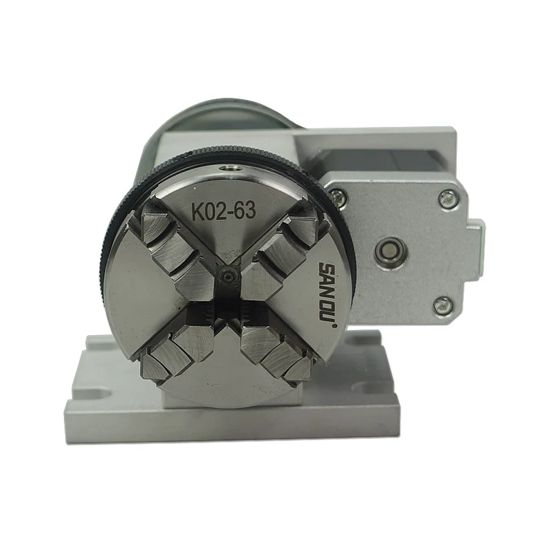 65MM 3 Jaw Chuck CNC Router Rotary Axis - Tailstock for CNC Lathe ...