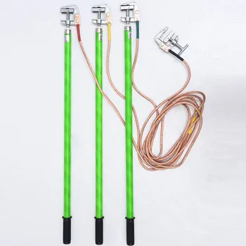 Safety High Voltage Temporary Grounding Equipment For Insulation With ...