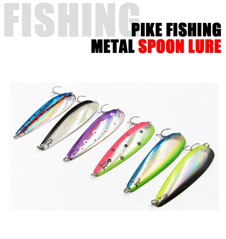Selco 16.5g Dohna Fishing Spoon Lure Bait Metal Spoon Lures 12cm Halco ...