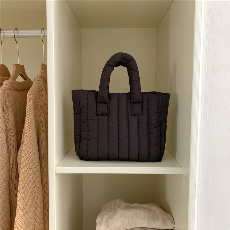 Custom Luxury Stripe Wadding Designer Tote Bag Fashion Handbags