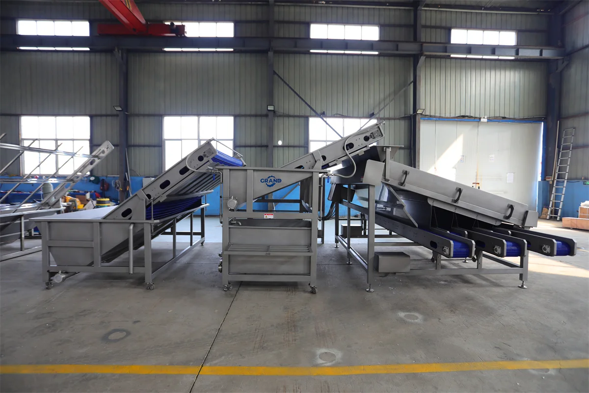 18 Rollers High Capacity Shrimp Grading Machine Automatic Control ...