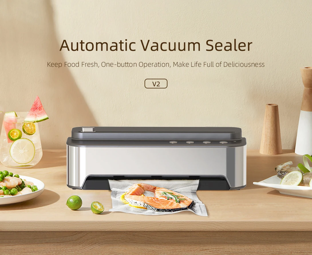 Manufacturer Automatic Powerful Vacuum Food Sealers Household Vacuum Preservation Machine ...