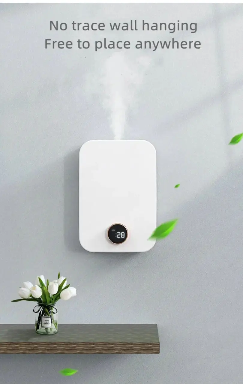 Wall Mounted Small Area Battery Diffuser Machine Desktop Electric Aroma ...