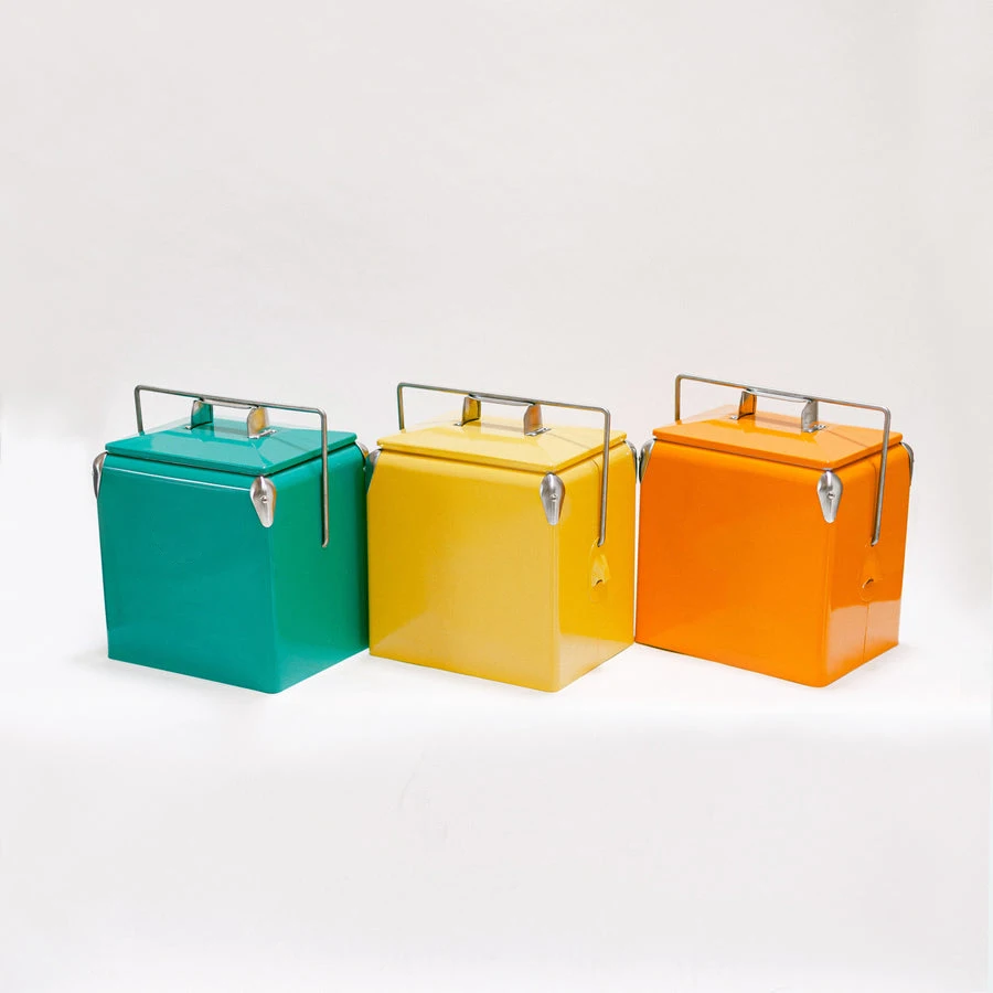 Small Ice Cream Cooler Chilly Box Chest Throwback Luxury Beverage Pink ...