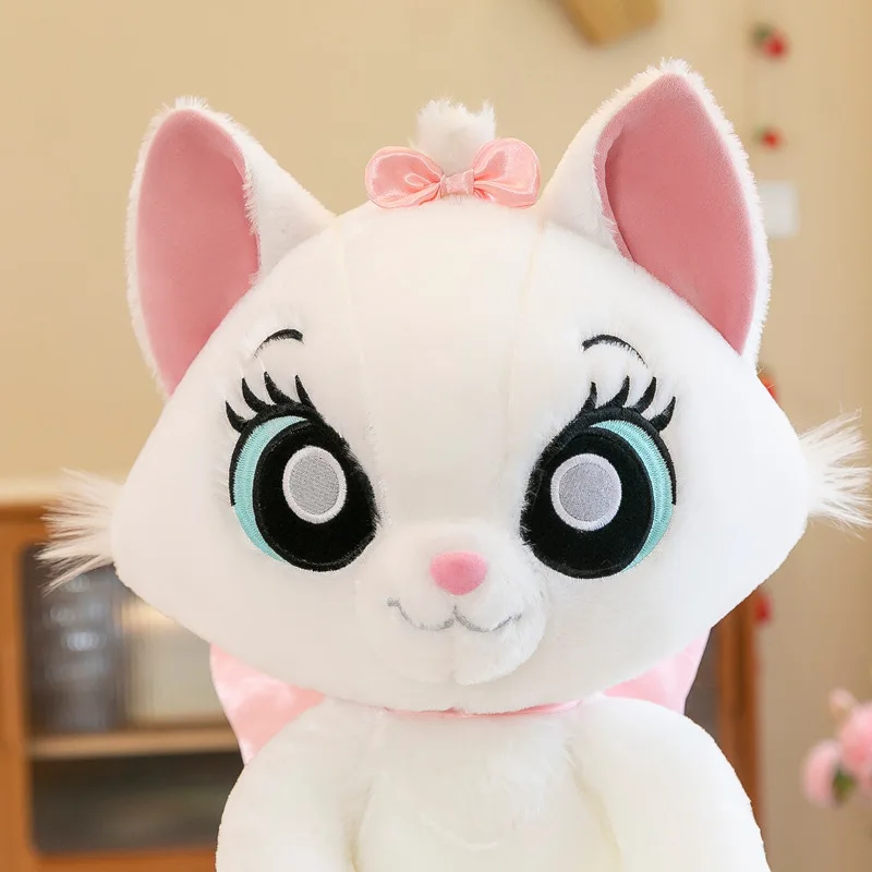Cartoon White Princess Cat Plush Toy Big Eyes Cute Doll Children's ...