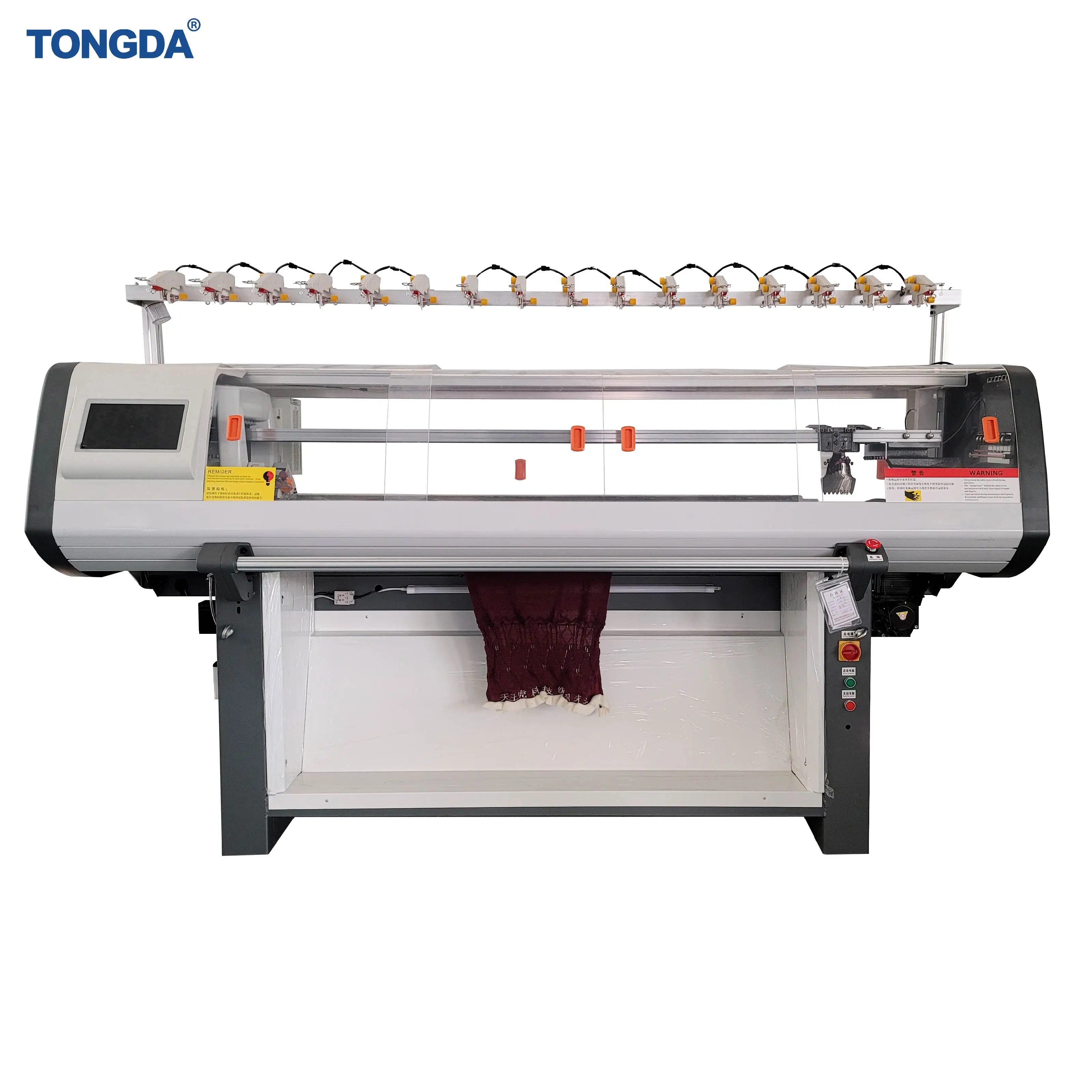 Tongda Simple Double System Computerized Flat Knitting Machine| Alibaba.com