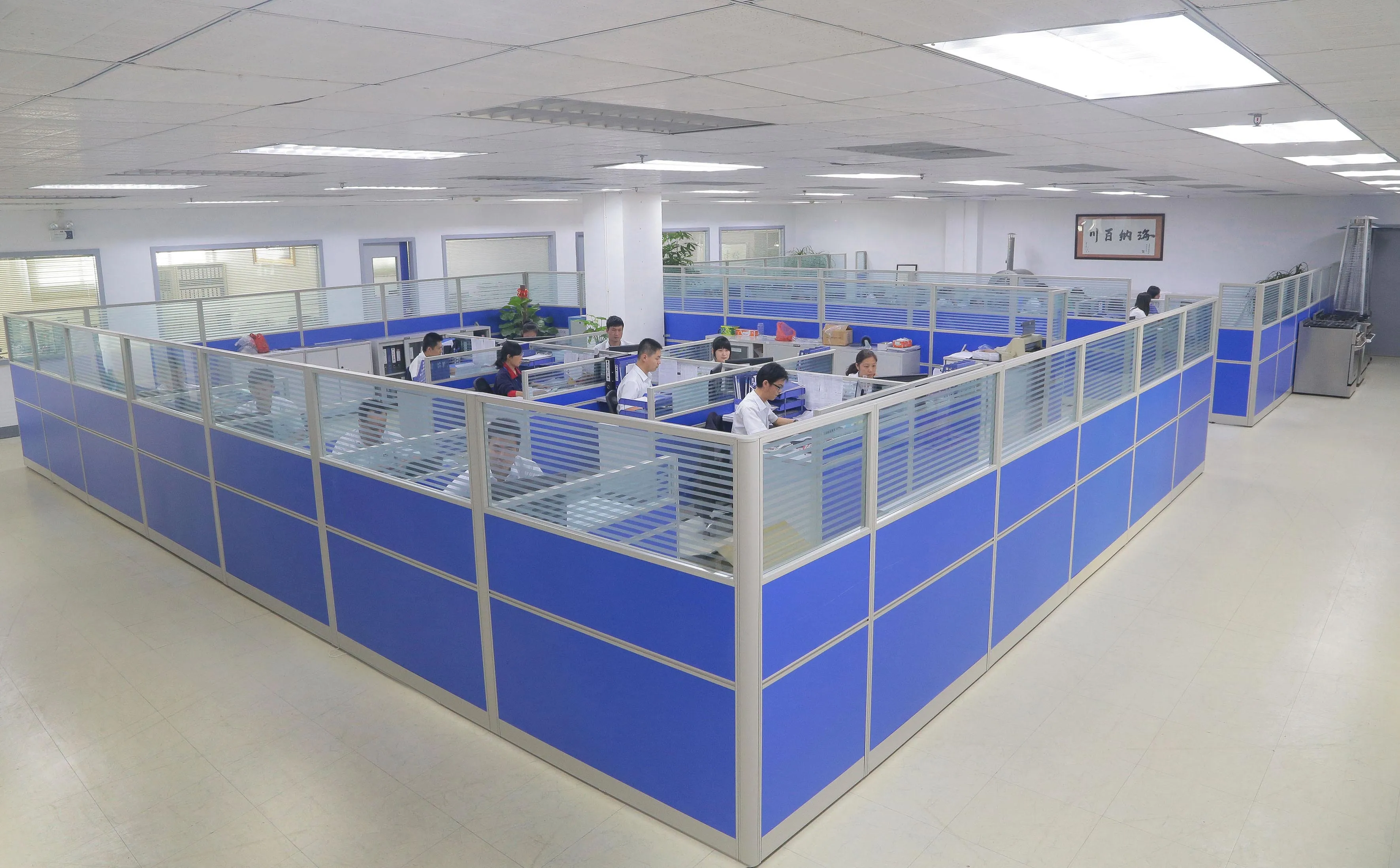 Hyxion Modern Smart Black Kitchen Cabinet Stainless Carcase PVC Door ...