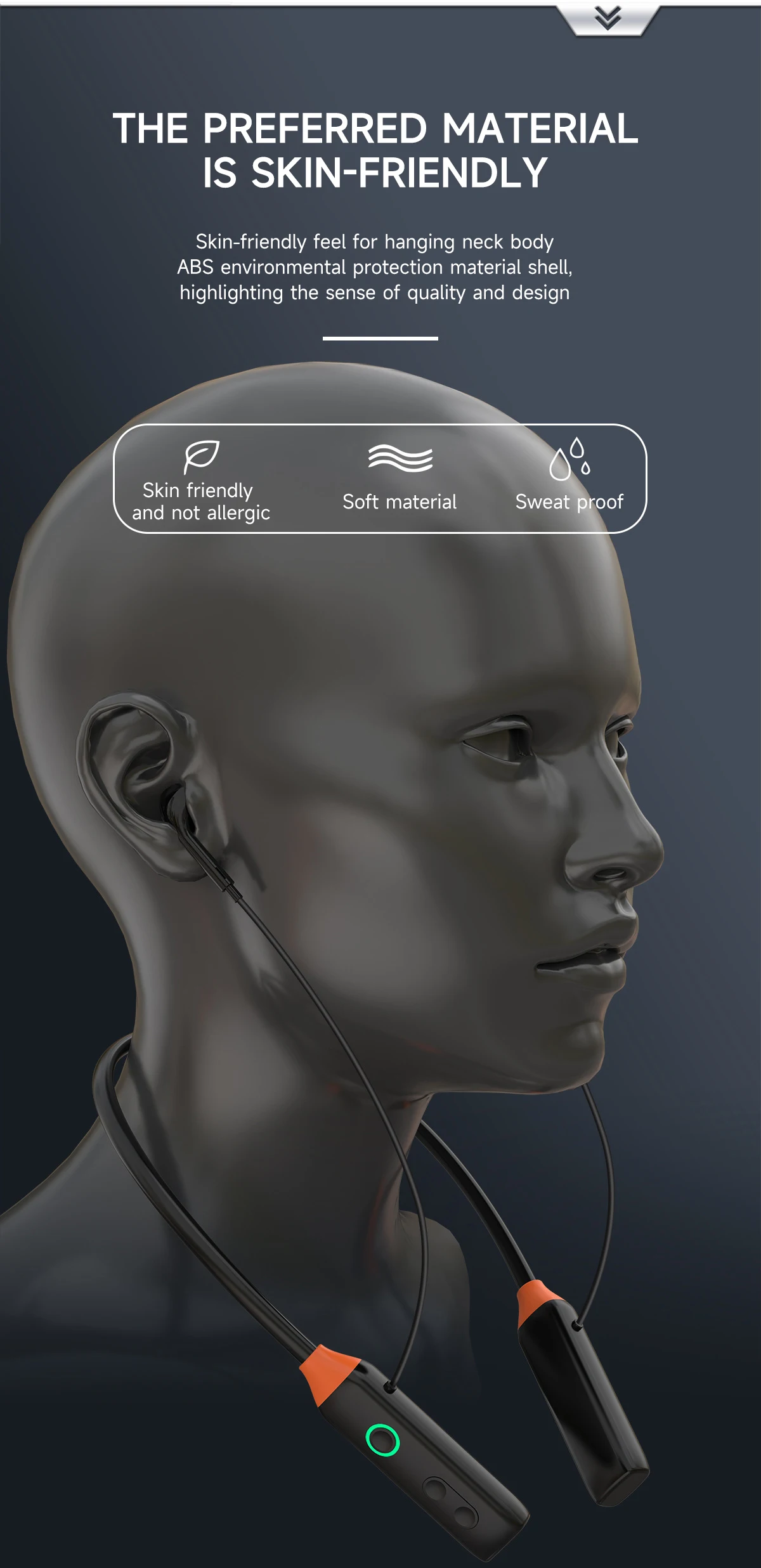 K32 Neck Hanging Earphone Headset Live Stream Microphone Automatic ...