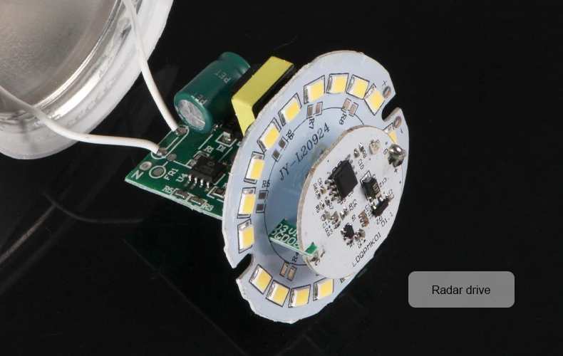 Intelligent Light Sensor Control LED Bulb Microwave Radar Motion Sensor ...