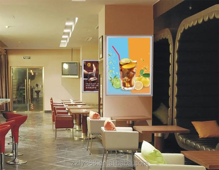 A3 A4 Custom Acrylic Led Photo Frame Menu Board Led Backlit Advertising ...