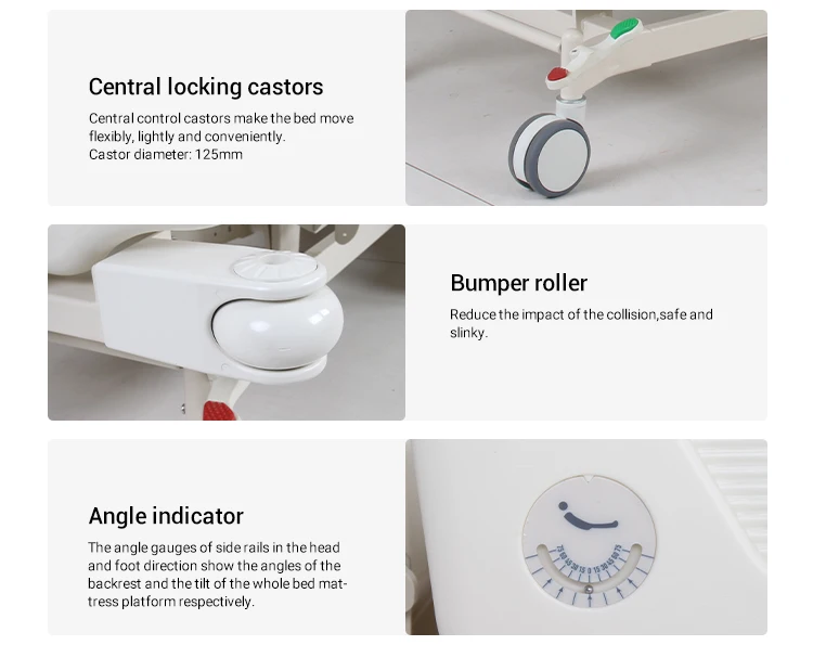Luxury Hospital Bed Electric Bed Controller With Motor - Buy Electric ...