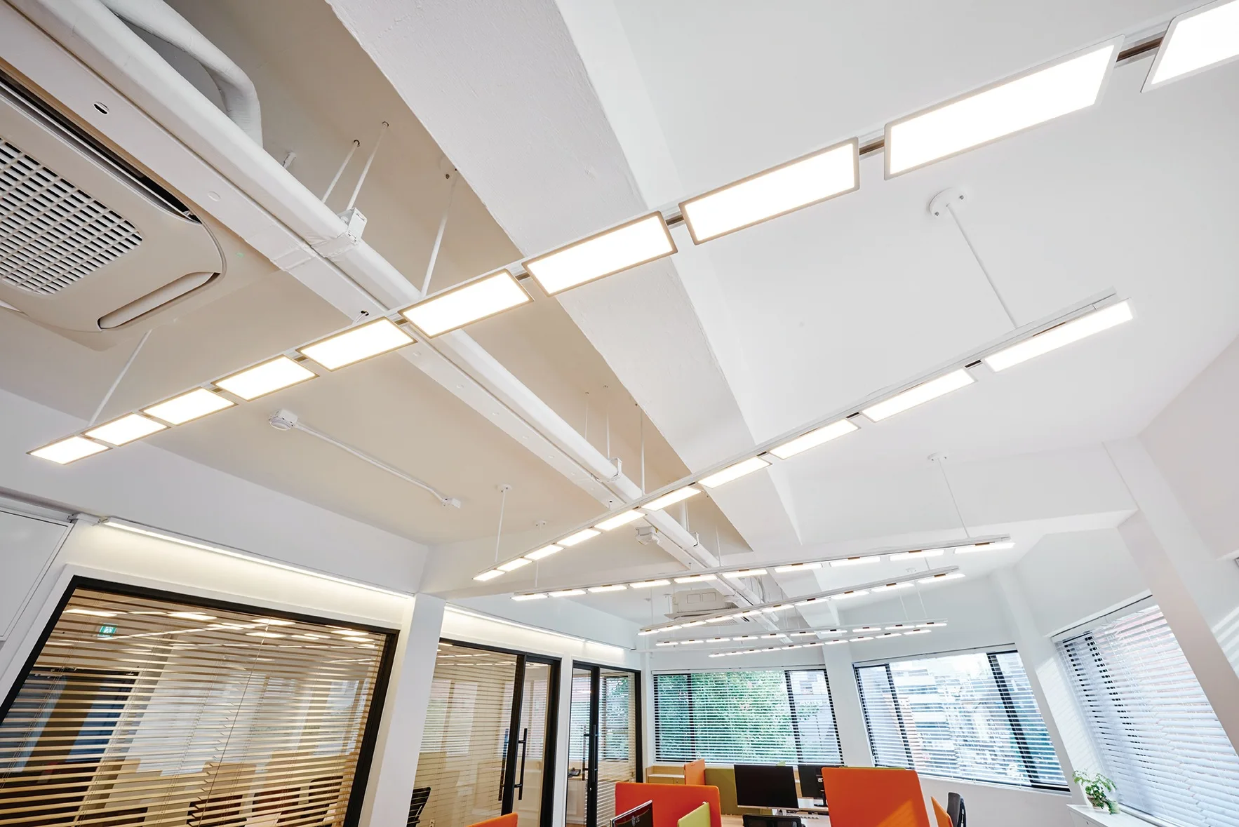 Black Frame 600x600/300x300/1200x600/1200x300 Led Panel Light Surface ...