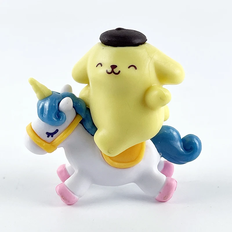 Sanrio Model Melody Cinnamon Kuromi Family Handmade Doll Action Figure ...