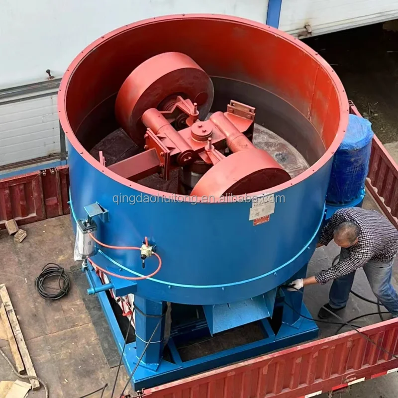 S1110 S111a Double Roller Clay Sand Foundry Sand Mixing Machine/ Sand ...