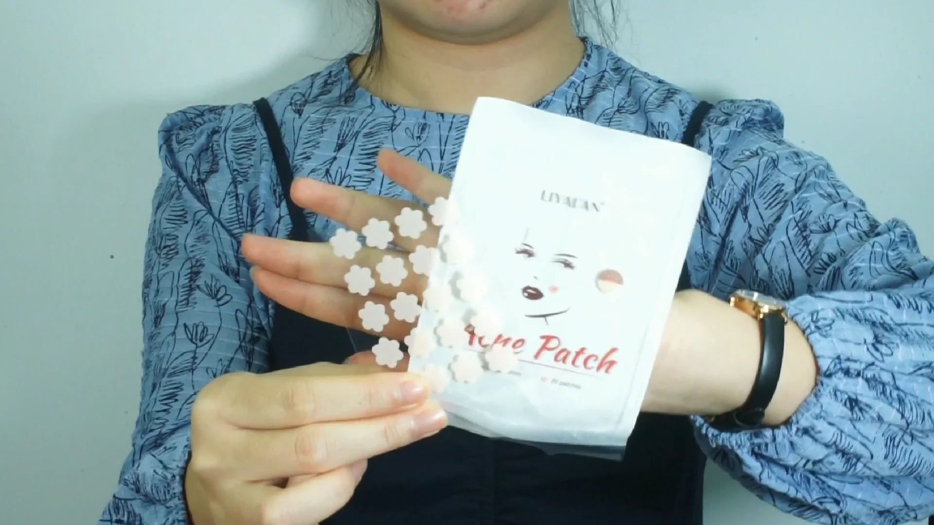 Custom Private Label Acne Treatment Cute Hydrocolloid Pimple Acne Patch ...