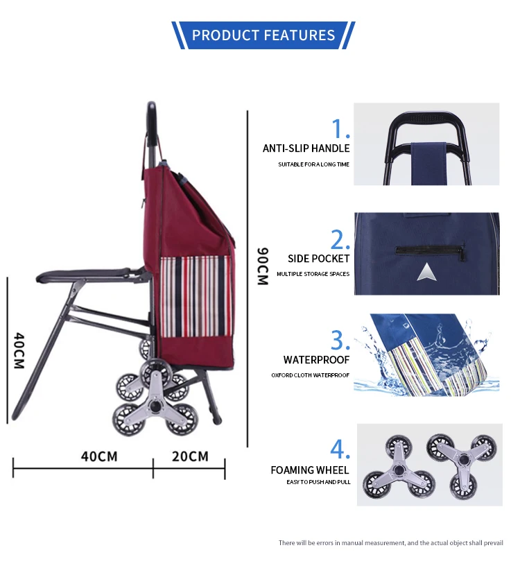 Hand Carts & Trolleys cart shopping bag foldability trolley