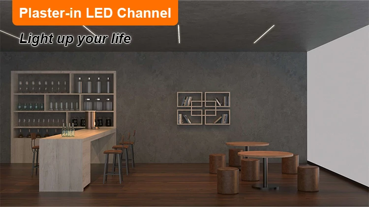 Aluminum Led Profile Light Aluminium Under Cabinet Lighting Pixel ...