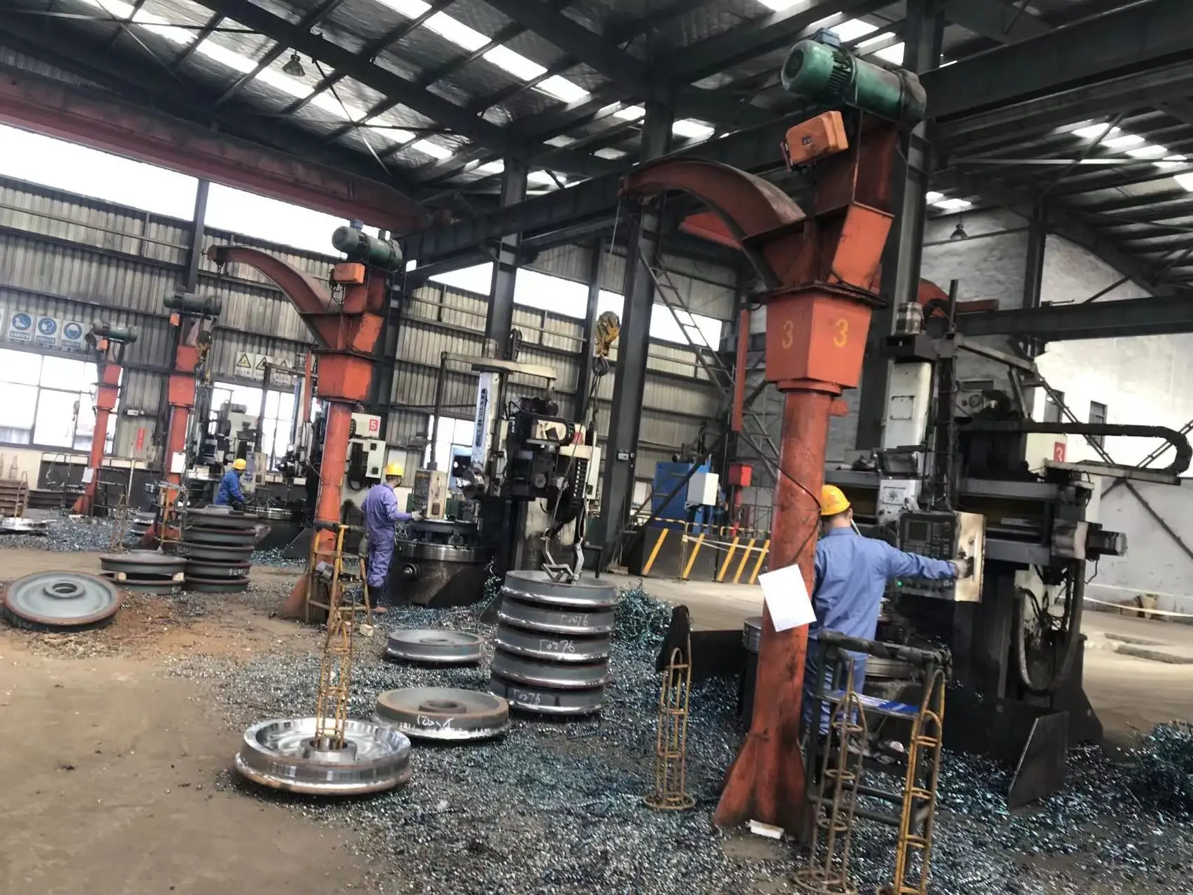 Durable Railway Wheels - High Strength & Customized Color