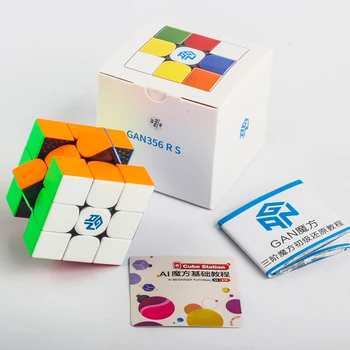 Gan 356 Rs Upgrade 3x3 V2 With Ges Tension Speed Cube Puzzle Cube For Beginner For Professional ...