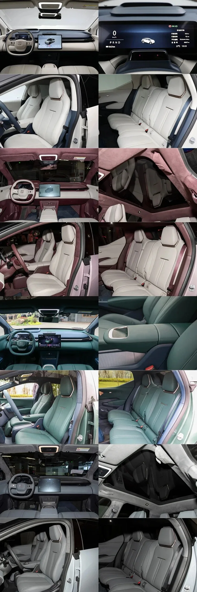 Zeekrx You 2023 EV Auto Geely Electric Car Zeekr X 2WD 4WD You Edition ...