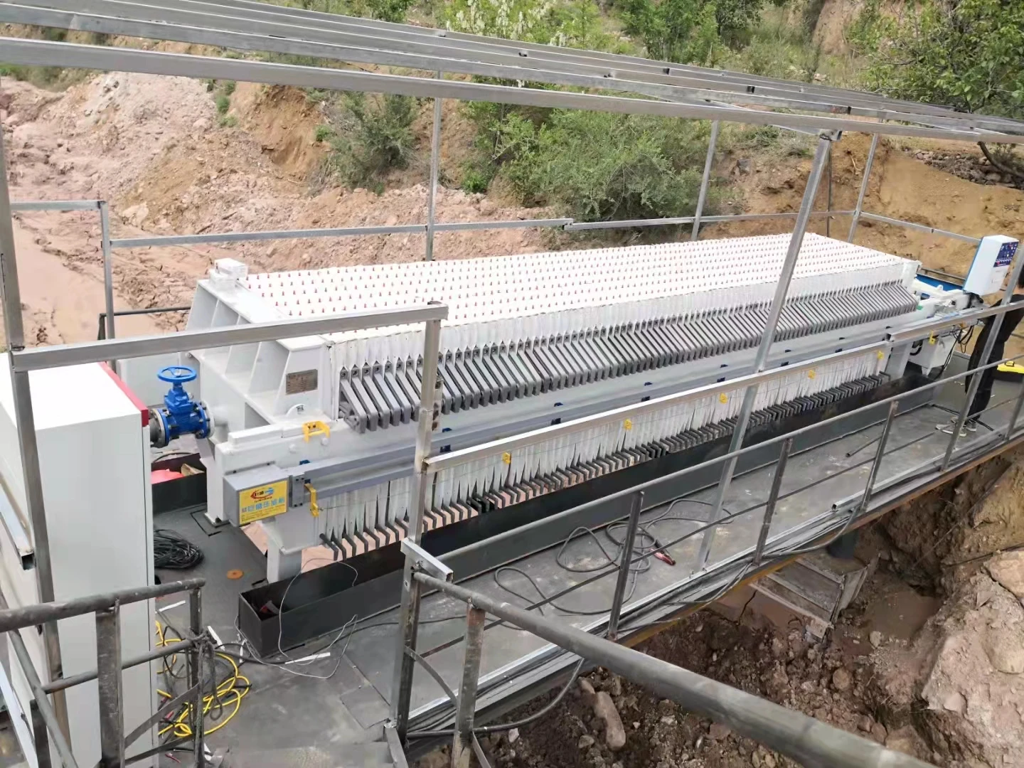 1500*1500 Automatic Mining Tailings Membrane Copper Filter Press New ...