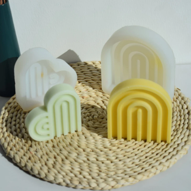 Early Riser Arch Shape Candle Mold Arched Silicone Mold Garden ...