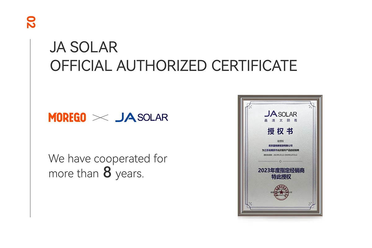 Ja Solar Panel Solar 540w 545w 550w 555w Mbb Mono Perc Photovoltaic ...