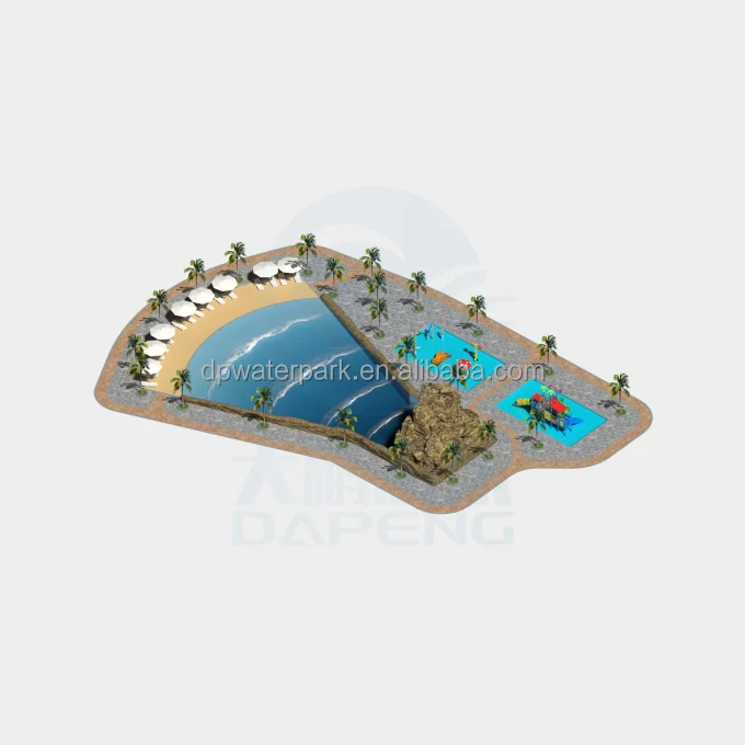 Outdoor Promotion Tsunami Artificial Wave Maker for Water Parks