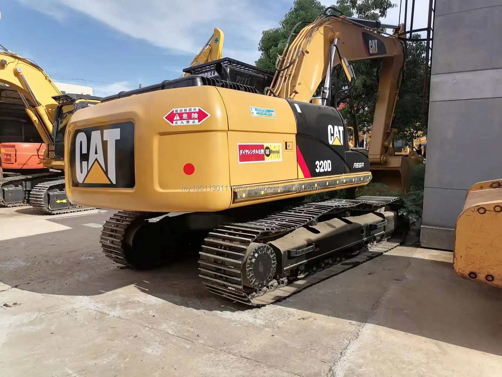 Original Caterpillar Used Cat 320d Excavator 20 Ton Heavy Excavator ...