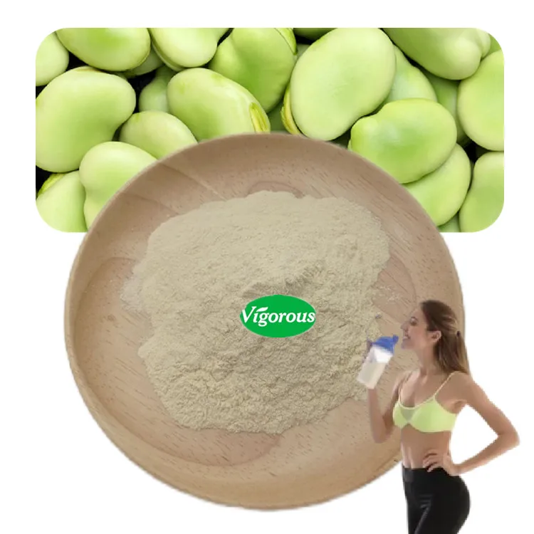 Plant-based Protein Sources Pure Faba Broad Bean Protein Isolate Powder ...