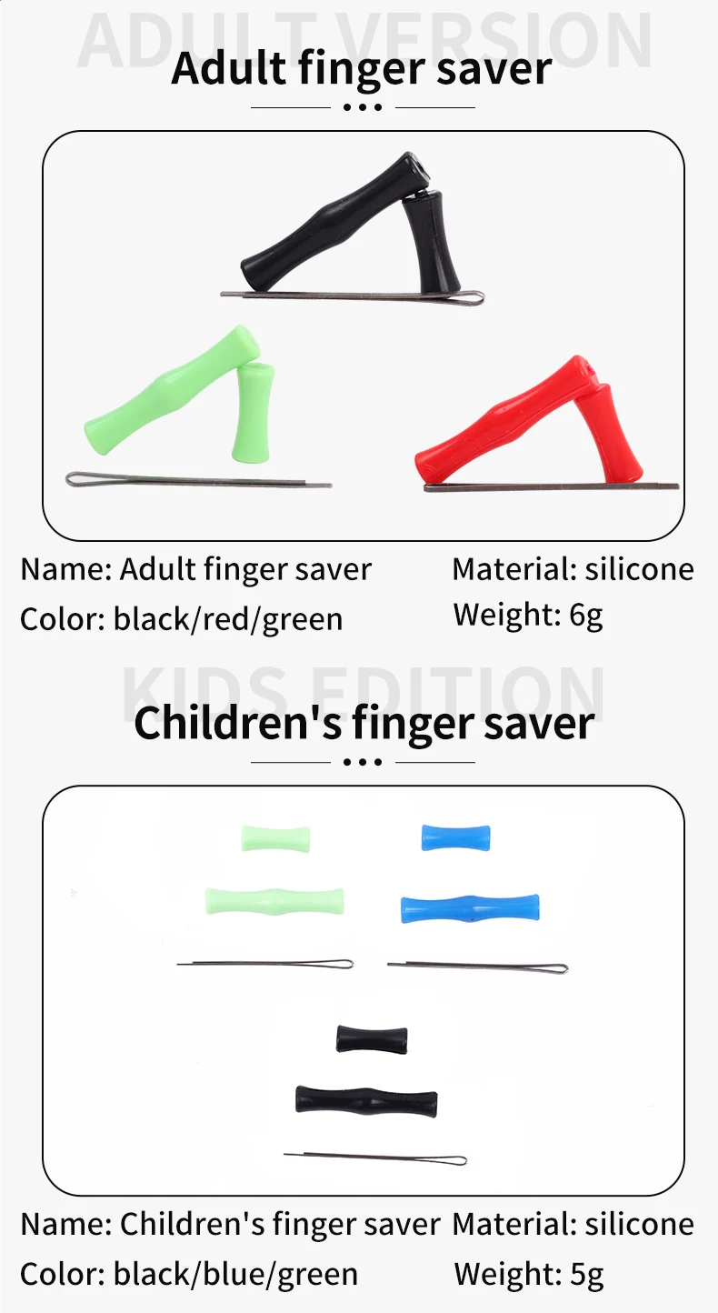 Spg Archery Finger Guard Recurve Bow Mongolian Longbow Bowstring Rubber ...