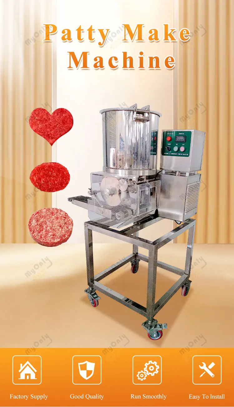 Professional Pattie Roller Machine - Automatic Nuggets Maker