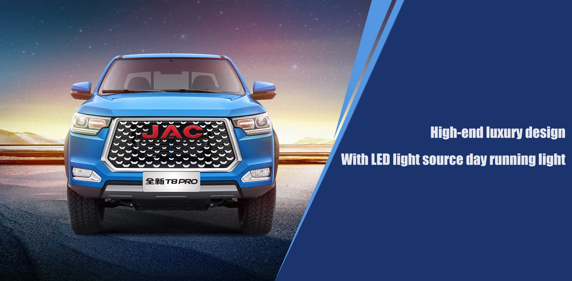 JAC T8 Pro Cargo Trucks - Efficient 4x4 Diesel Solutions