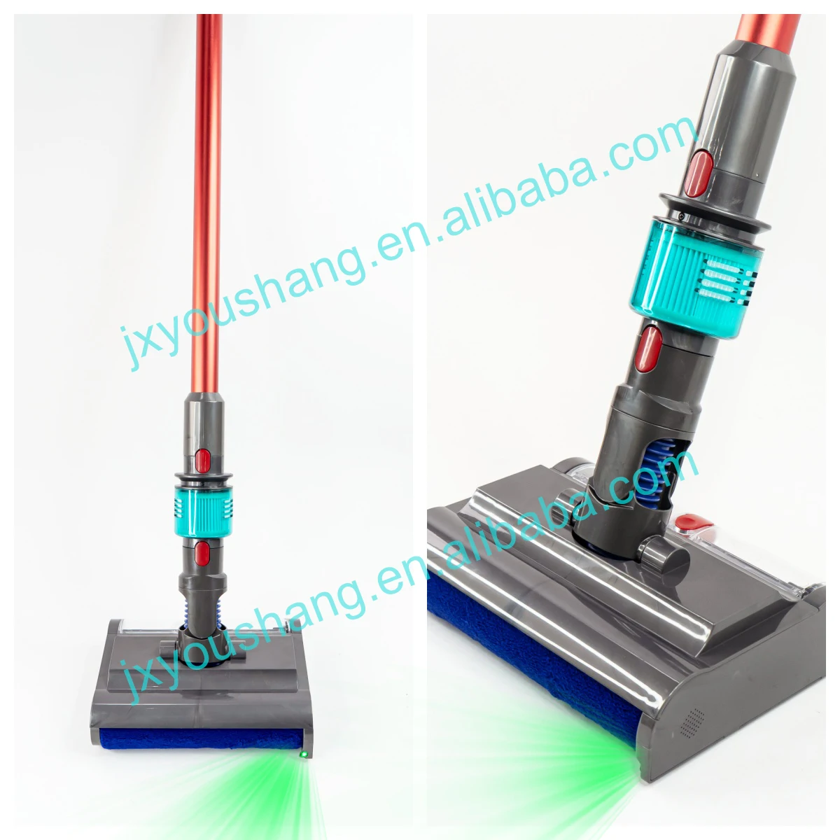 Electric Floor Scrubber Brush for Dysons V7 V8 V10 V11 V15