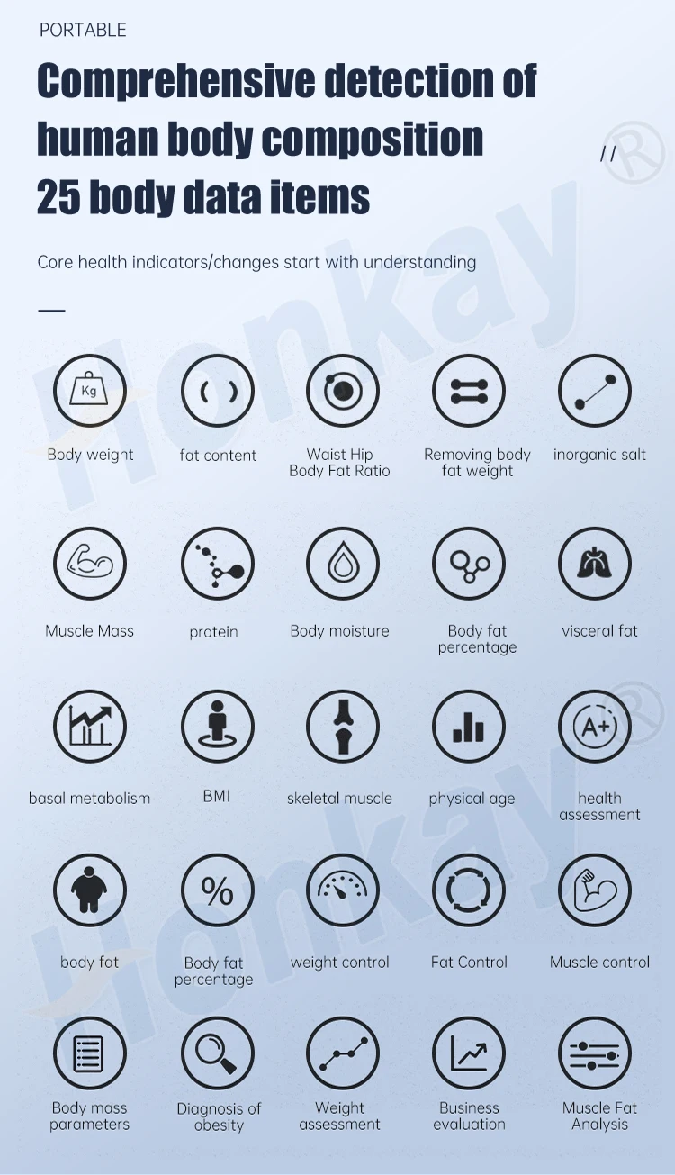 Full Body 3D Body Assessment Machine Analysis Wight Machine With ...