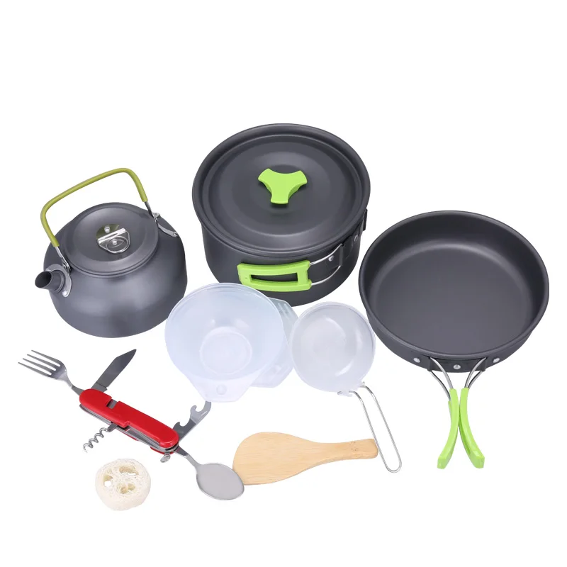 Gint Portable Lightweight Backpacking Outdoor Kitchen Aluminum Outdoor ...